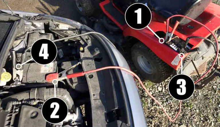 How To Charge A Lawn Mower Battery With A Car?