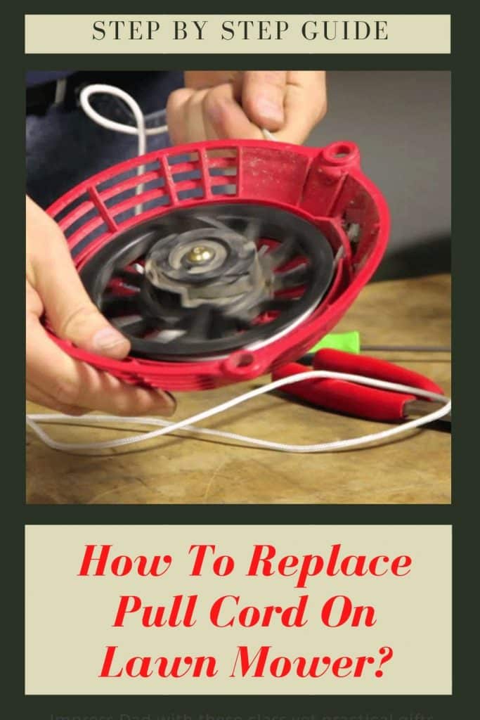 How To Replace Pull Cord On Lawn Mower Step By Step Guide How To Replace Pull Cord On Lawn Mower Step By Step Guide