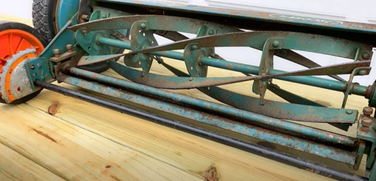 How to Sharpen a Reel Mower