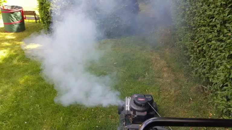 Lawn Mower Smoking And Leaking Oil From Exhaust? Causes And Fixes